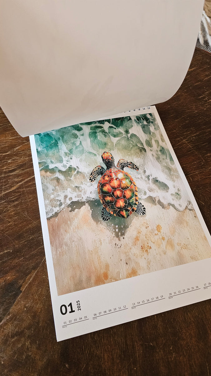 Aquarell Animal Calender 2025 – Mattis Underhill Photography